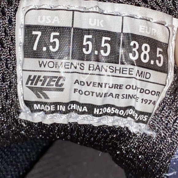 Hi-Tec | Shoes | Hitec Womens Hiking Shoes | Poshmark